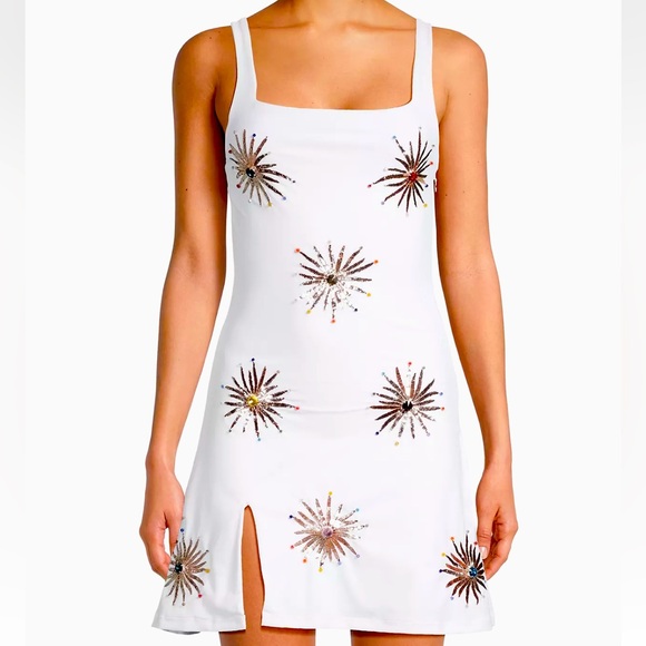 Oceanus | Dresses | New Oceanus Callie Luxury Embellished White Party ...
